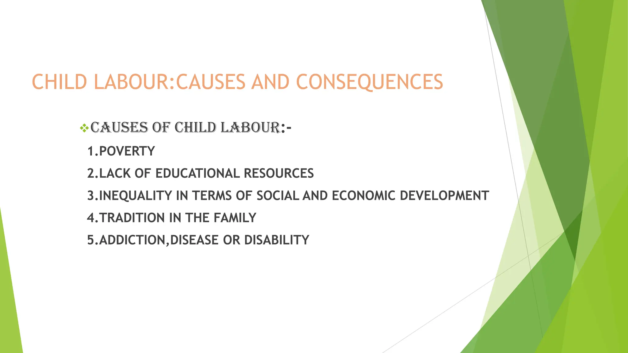 CHILD LABOUR AND LOST OF CHILDHOOD OF SMALL CHILDREN OF LOST SPRING | PDF