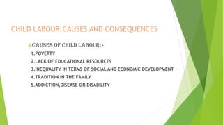 CHILD LABOUR AND LOST OF CHILDHOOD OF SMALL CHILDREN OF LOST SPRING | PDF