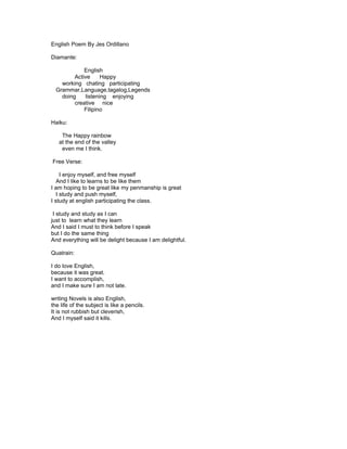 English project | RTF