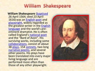 English project | PPTX