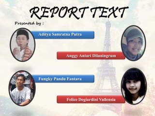 REPORT TEXT | PPTX