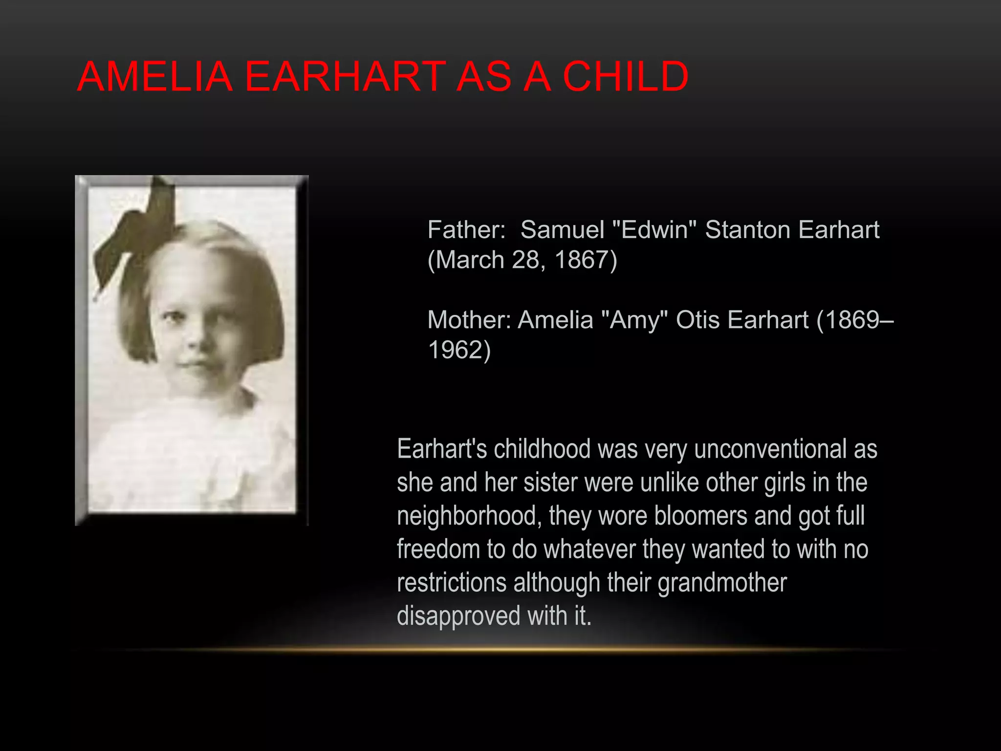 English project on amelia earhart | PPT