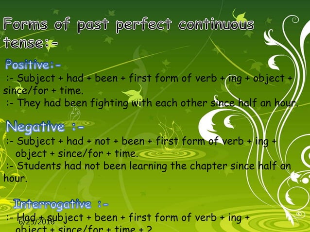 English project on tenses | PPTX