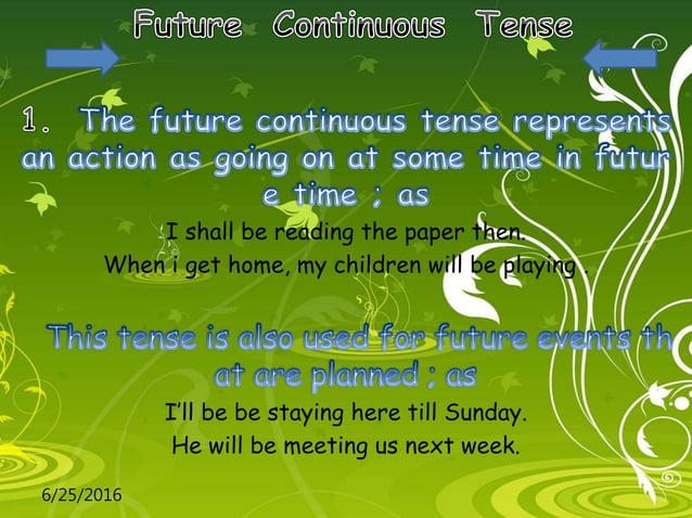 English project on tenses | PPTX
