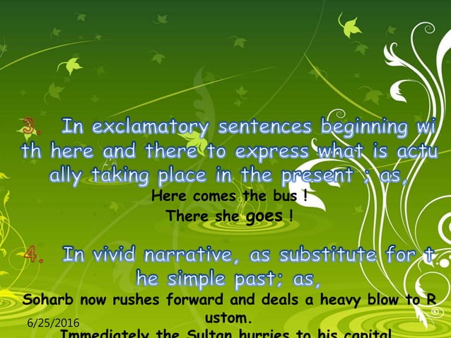 English project on tenses | PPTX