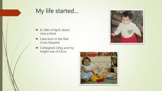 English project - My life | PPTX