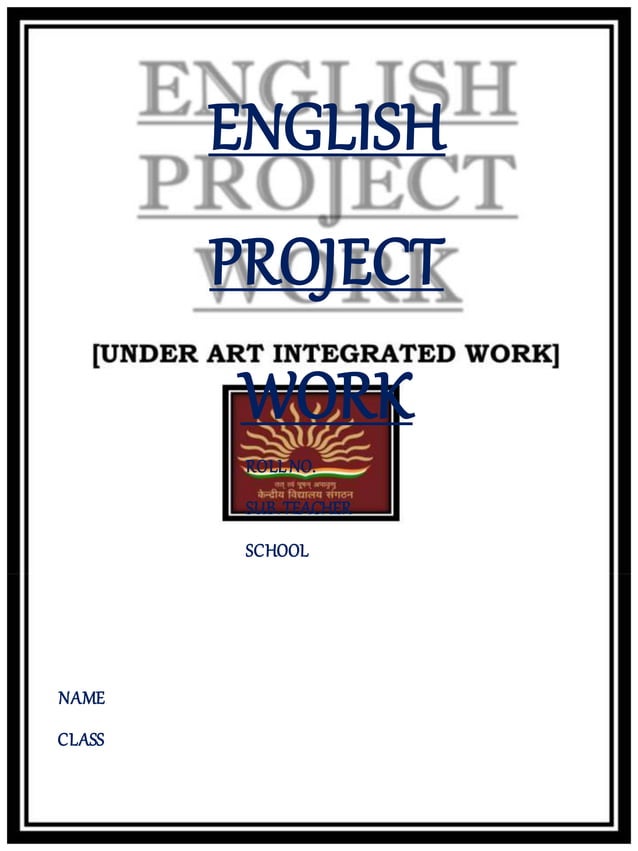 English Project PDF English Project PDF