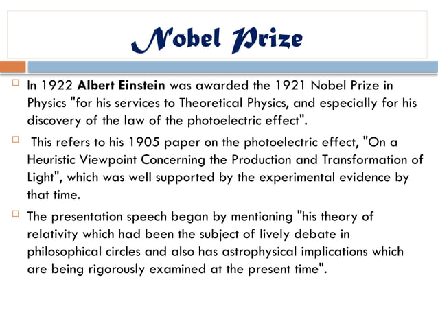 English Project about life of the Albert Einstein | PPTX