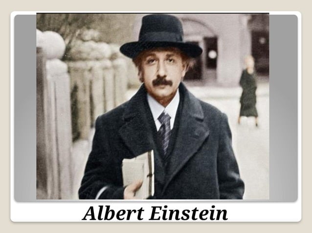 English Project about life of the Albert Einstein | PPTX