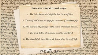 The 3 pigs and the houses and the wolf | PDF