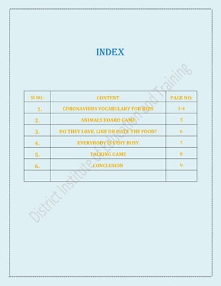 English Game project | PDF