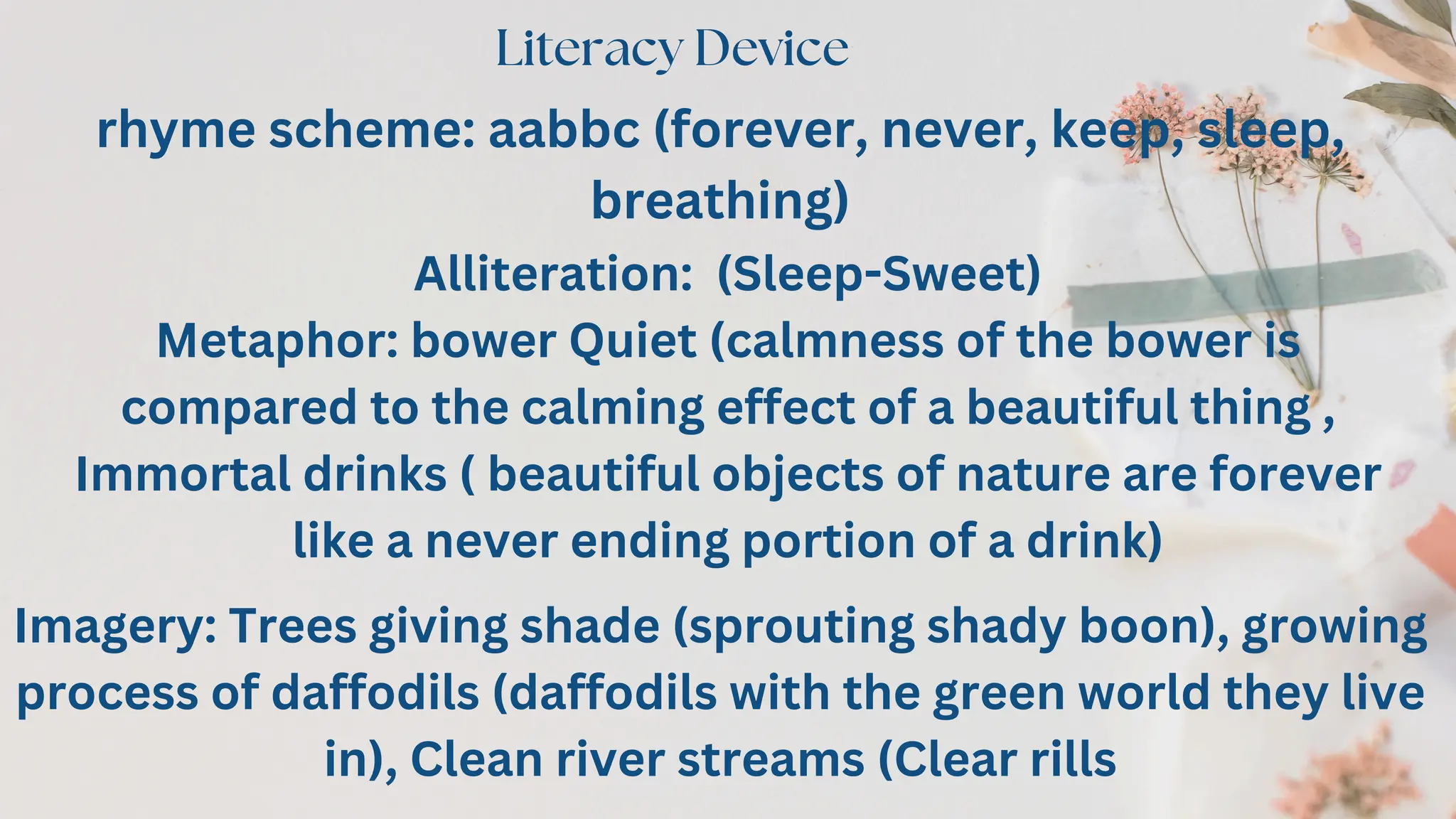 english project (1).pdf for class 12 on a thing of beautytopic | PDF