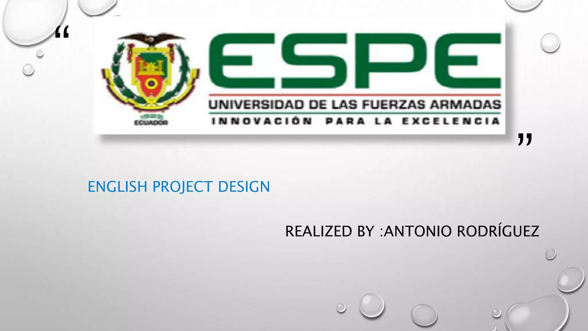 English Project Design | PPTX