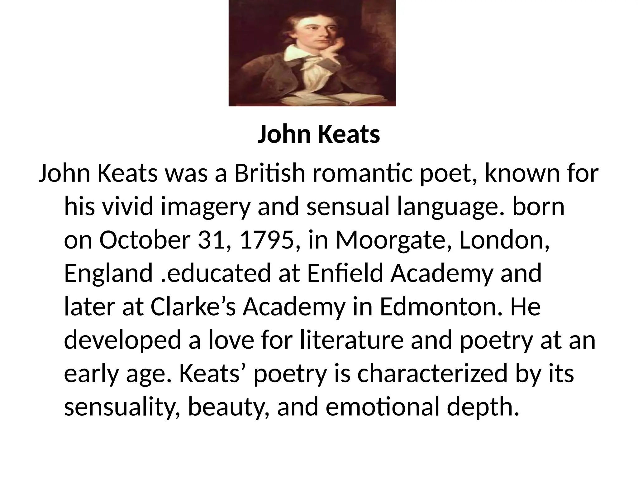 a thing of beauty ppt for helping you guys | PPTX | Poetry | Books and ...