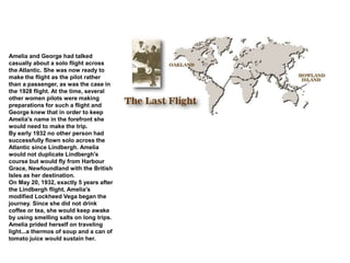 English project on amelia earhart | PPTX