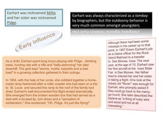 English project on amelia earhart | PPTX