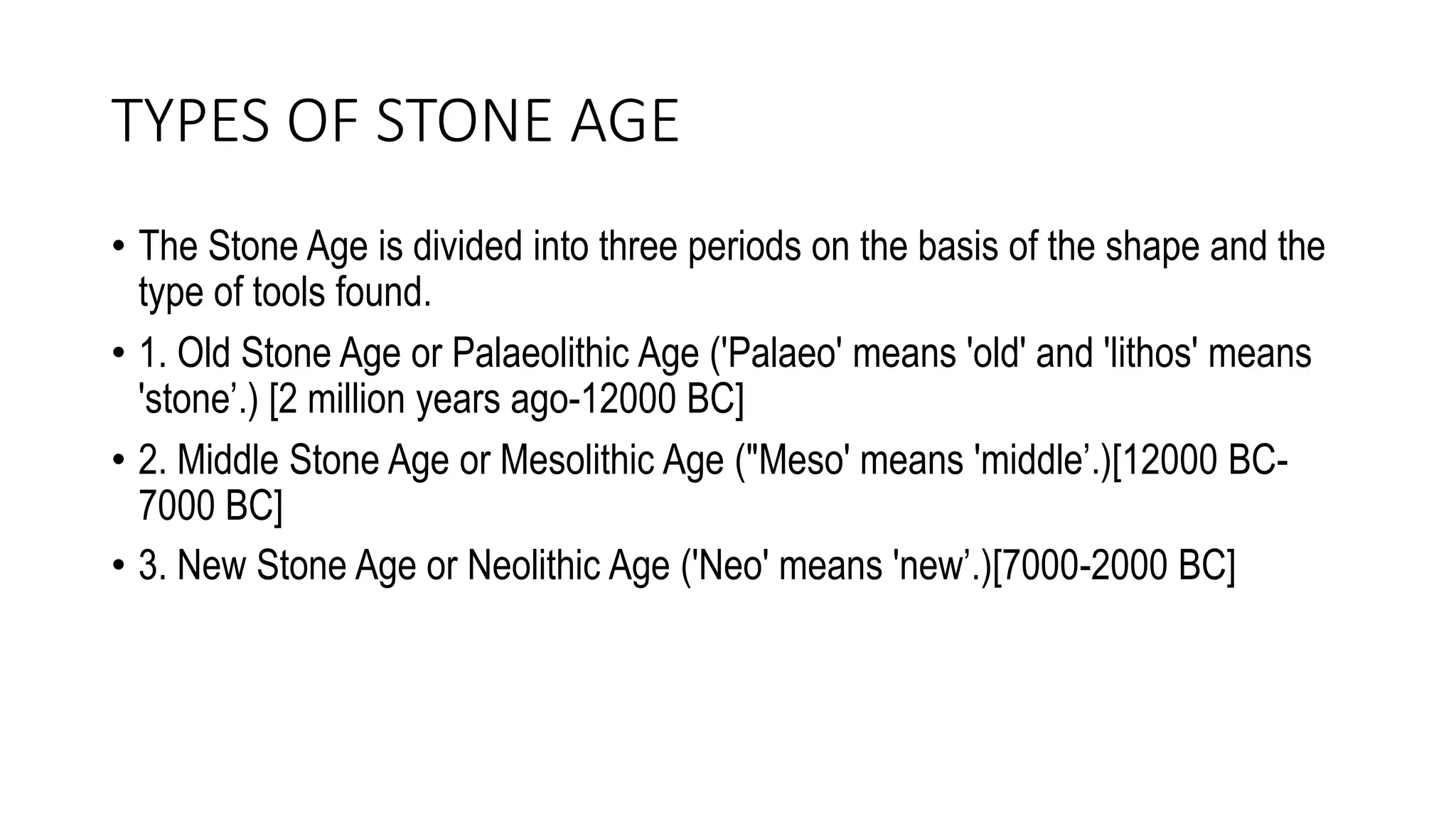 ENGLISH PROJECT ON STONE AGE.pptx