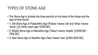 ENGLISH PROJECT ON STONE AGE.pptx