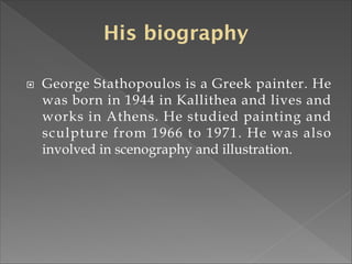 English project: My favourite paintings | PPT