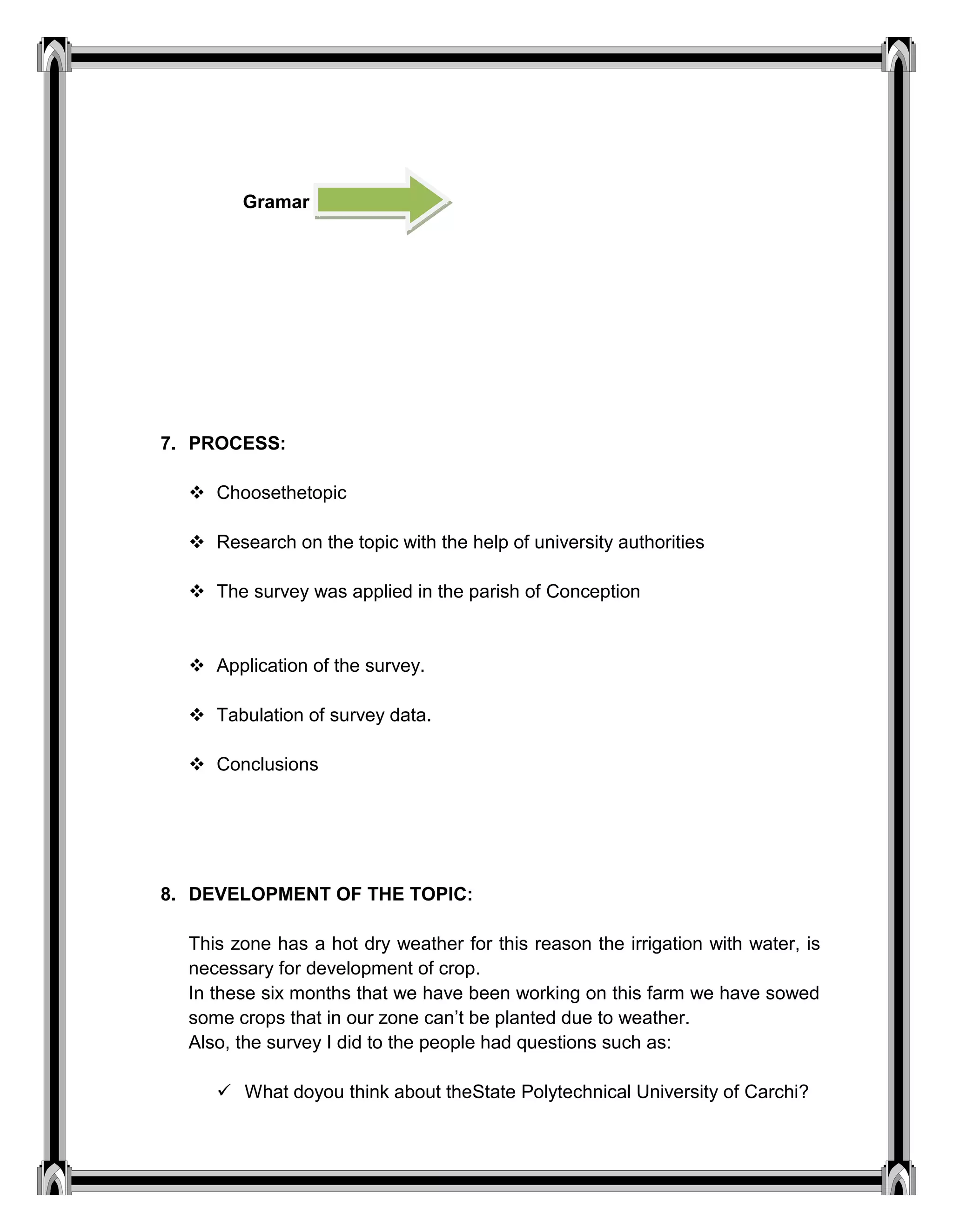 English project seventh level | PDF