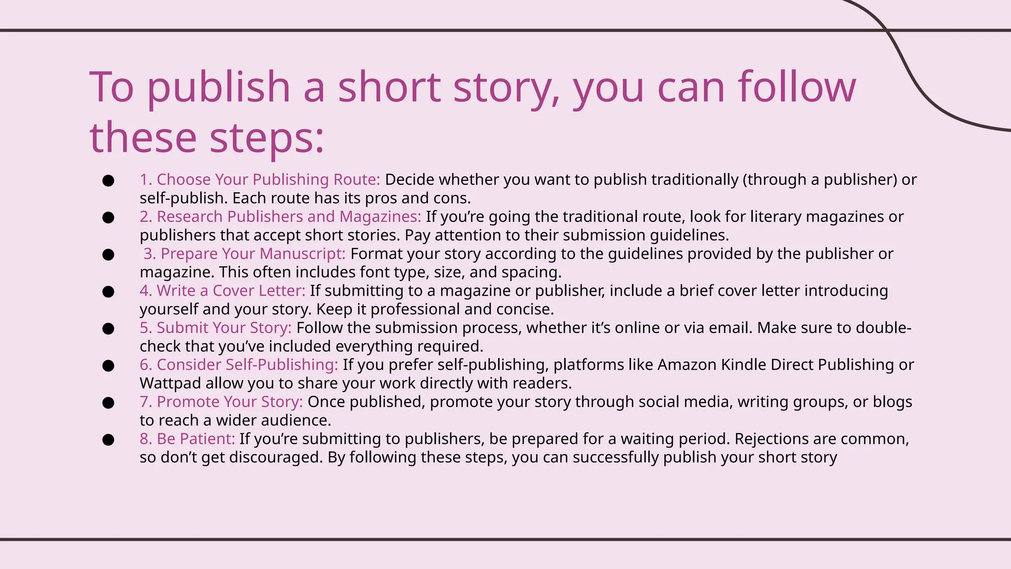 english project short story. short story | PPT