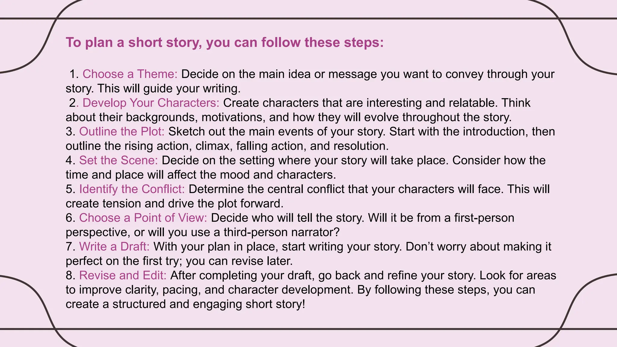 english project short story. short story | PPTX