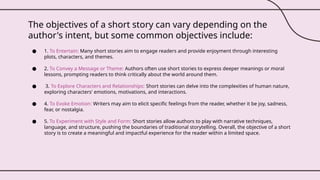 english project short story. short story | PPTX