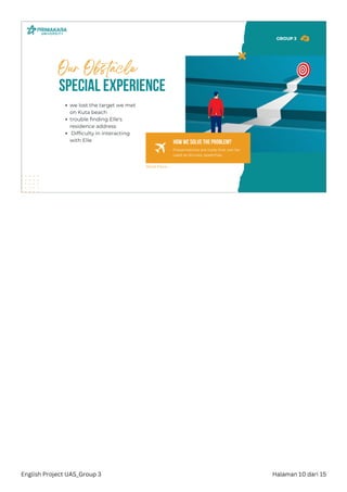 English Project Group 3 - Primakara University | PDF