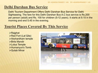 promoting tourism in delhi | PPTX