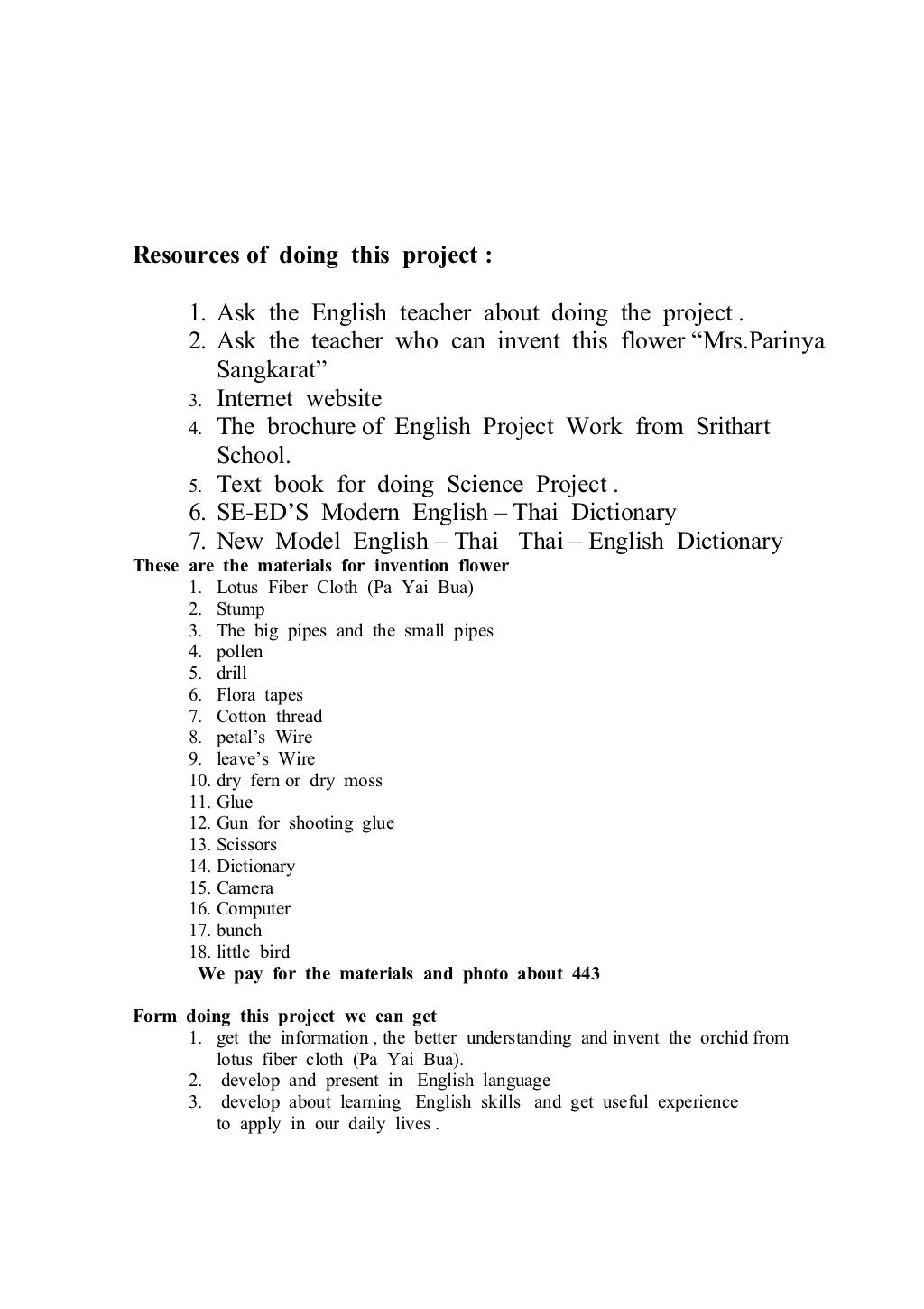 English Project Work I Nvention English Project Work I Nvention