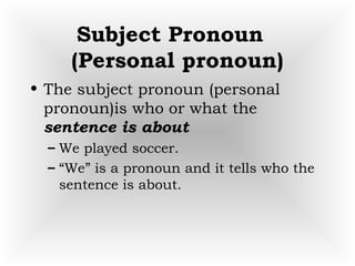 english objective and subjective pronouns.ppt