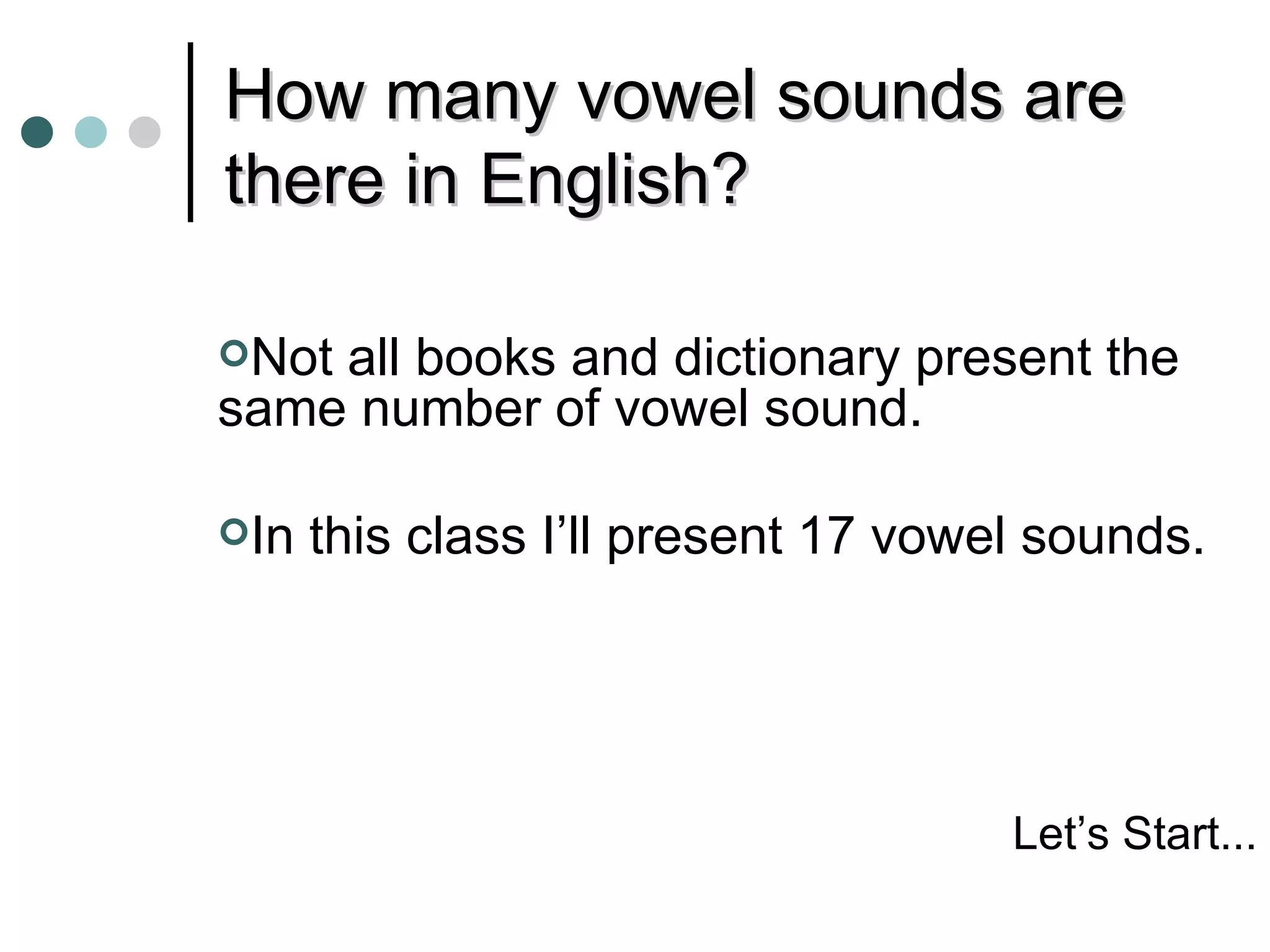 English pronunciation | PPT