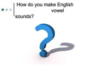 English pronunciation | PPT