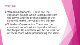 English Pronunciation | PPTX