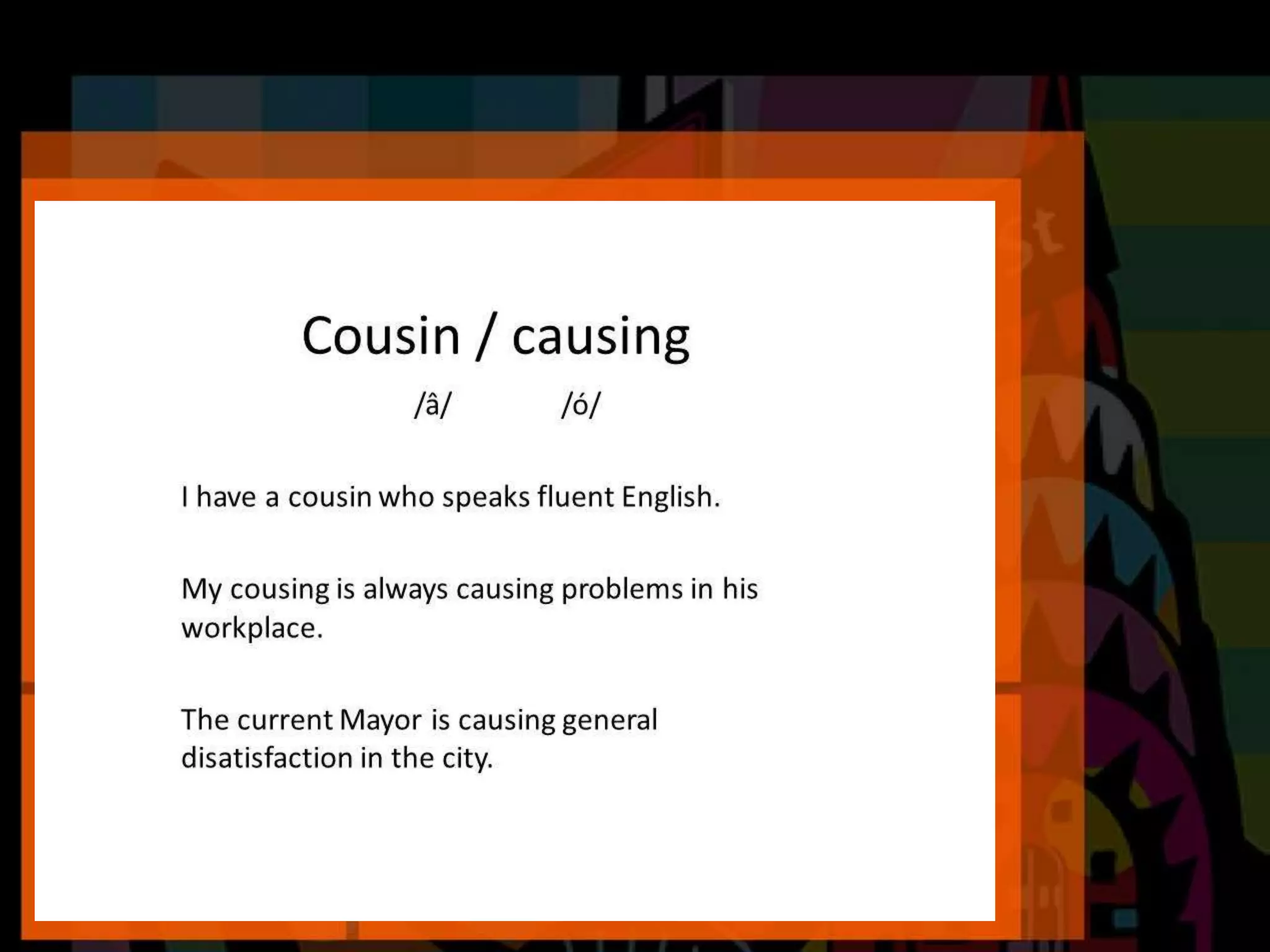 English pronunciation class 3 | PPTX