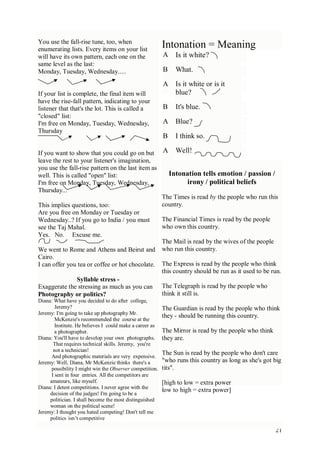 English pronunciation exercises | PDF