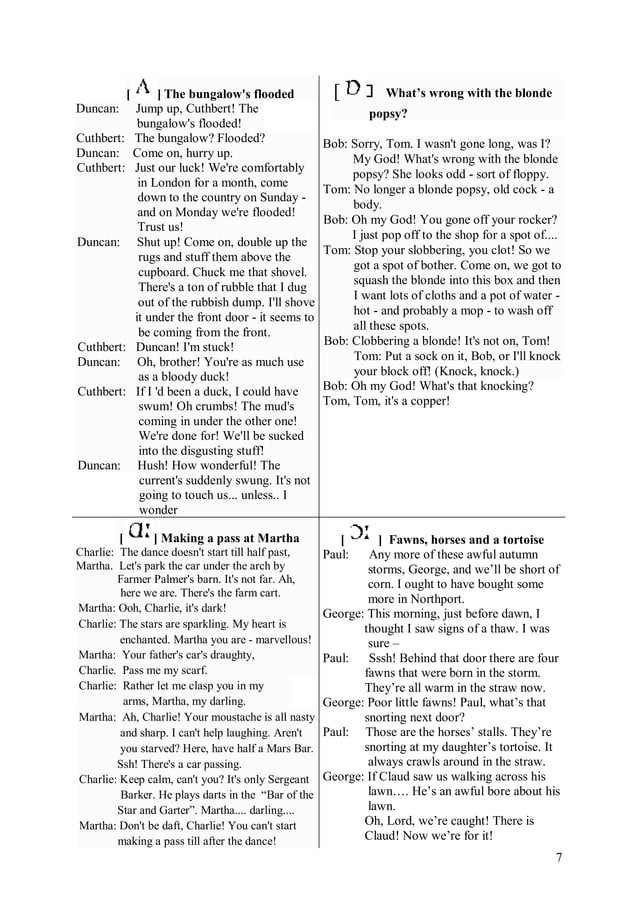 English pronunciation exercises | PDF