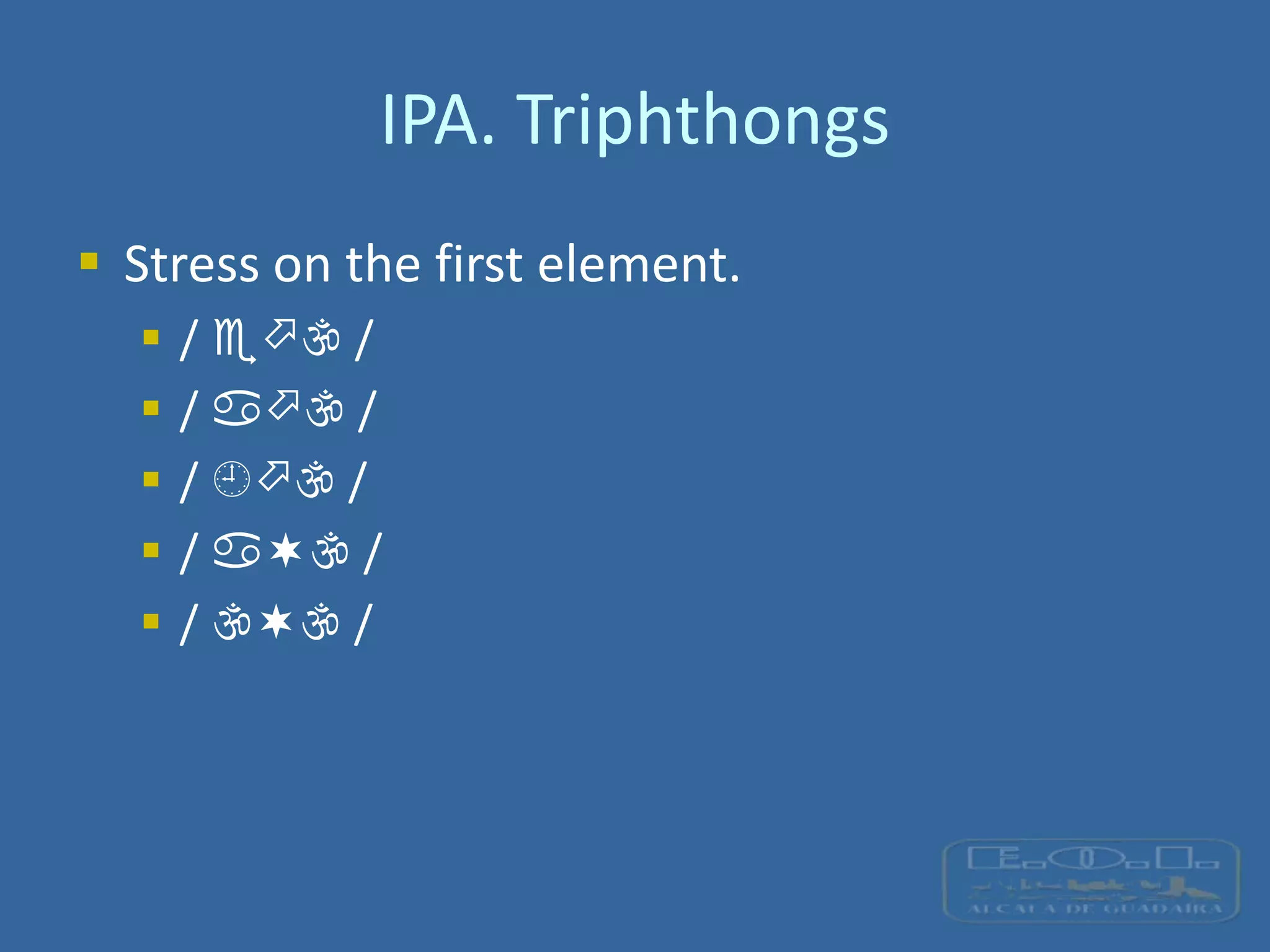 English pronunciation, intonation and stress | PPT