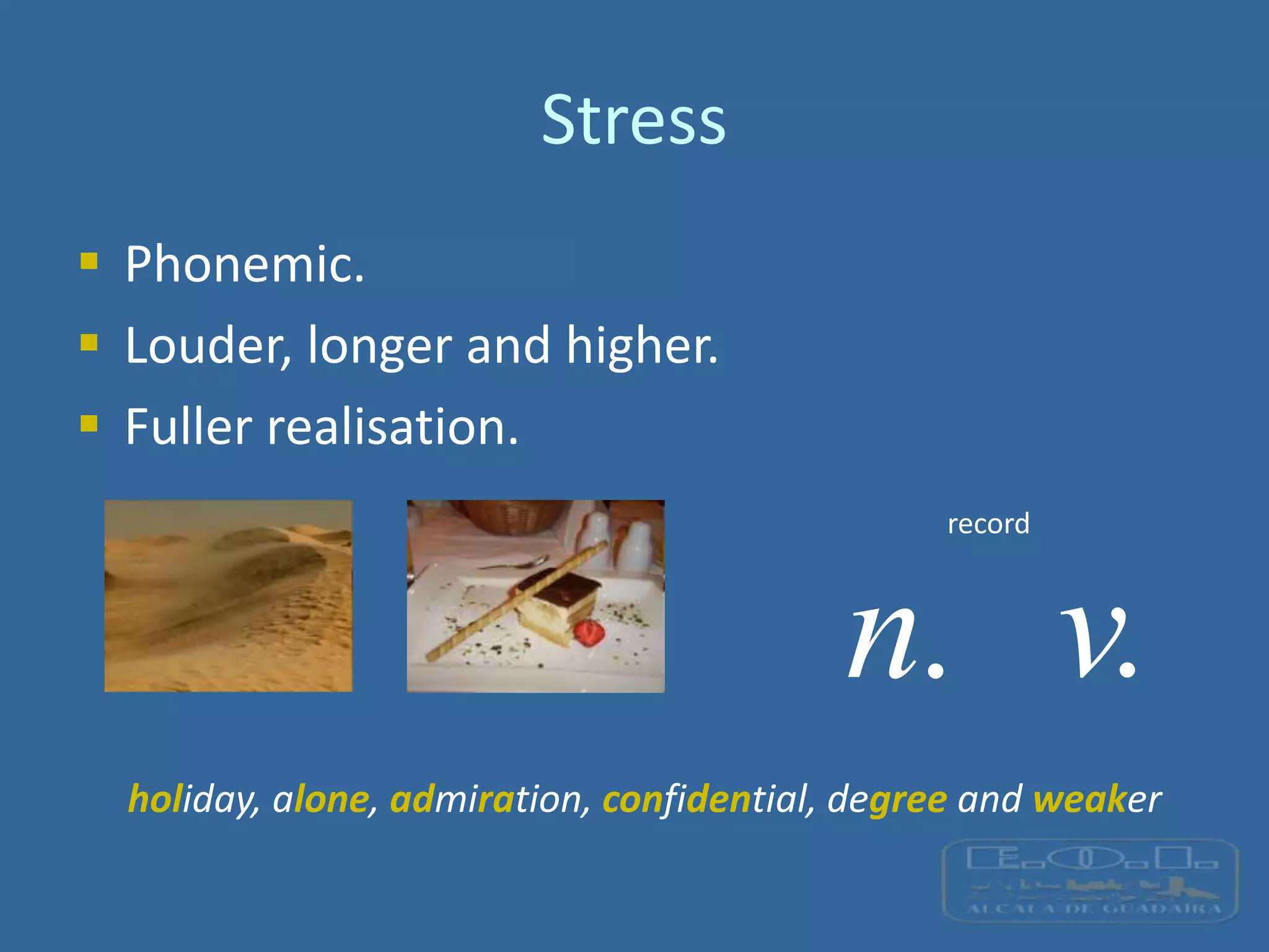 English pronunciation, intonation and stress | PPT