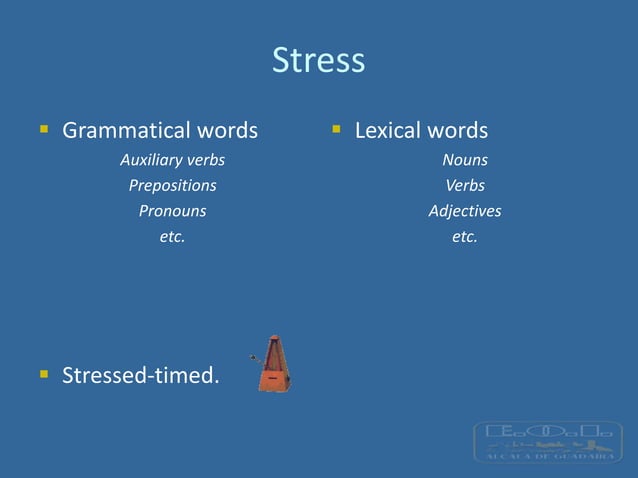 English pronunciation, intonation and stress | PPT