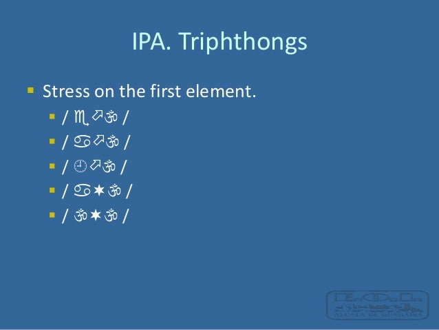 English pronunciation, intonation and stress