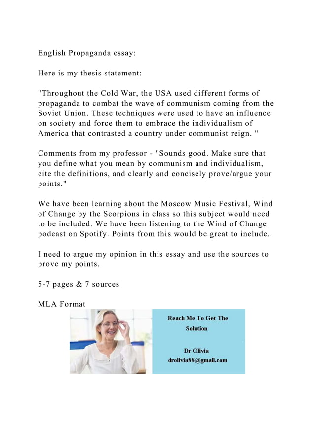 English Propaganda essayHere is my thesis statementThroug.docx