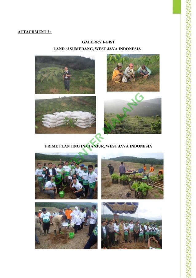 Planting Environmental Conservation Investment Program PT. Global Media ...