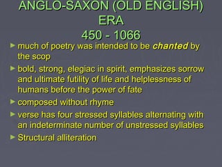 English Poetry Detail and True | PPT