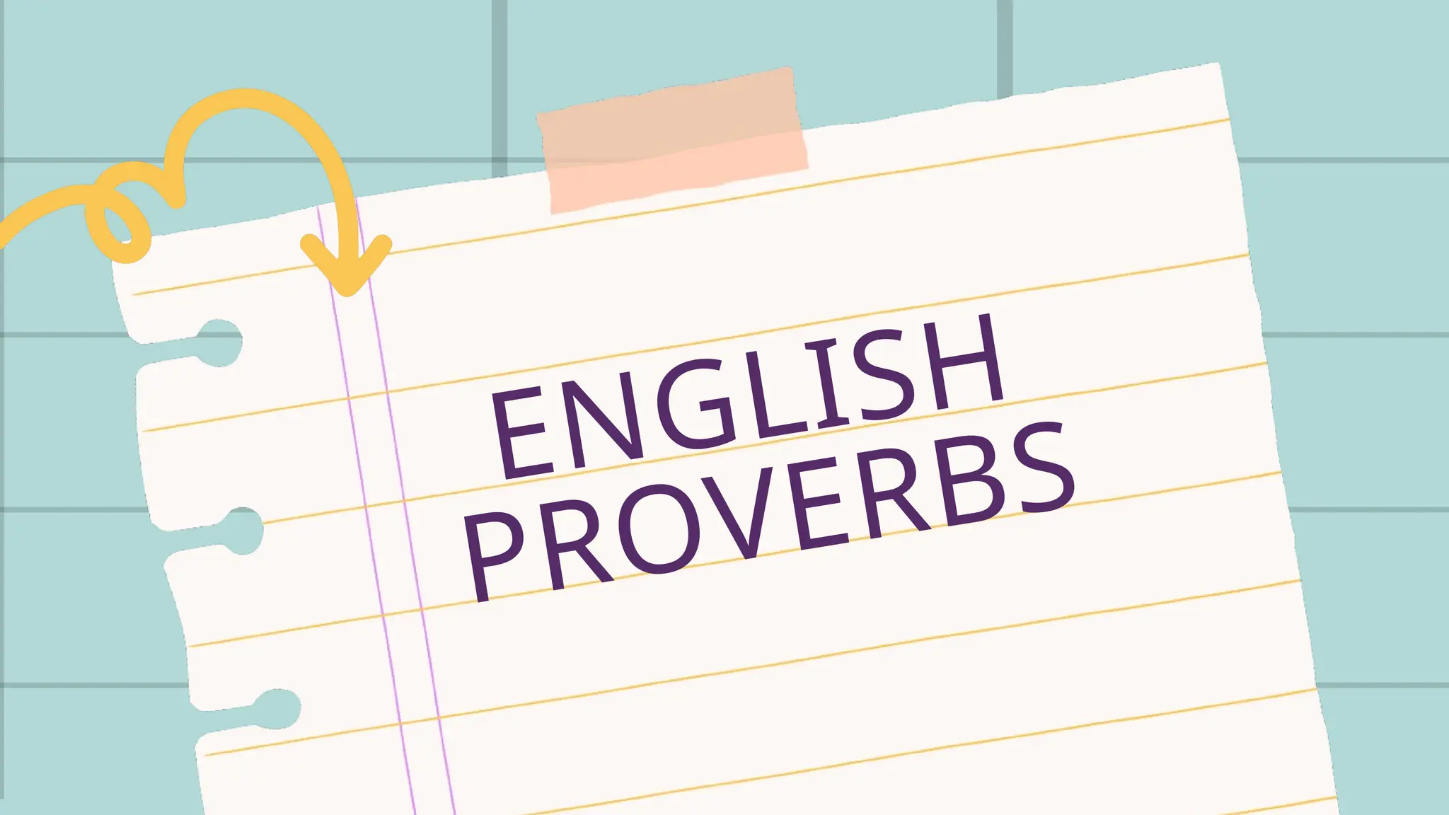 English Proverbs Vocabulary for everyday conversations .pptx