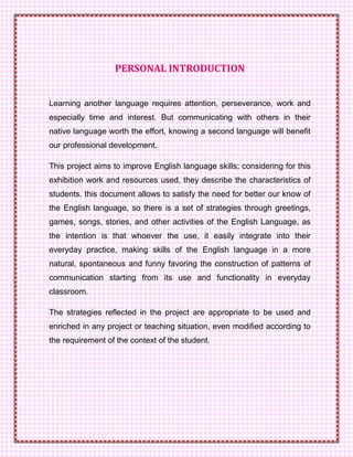 English proyect | PDF