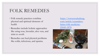 CURANDERAS VS BRUJAS | PPTX