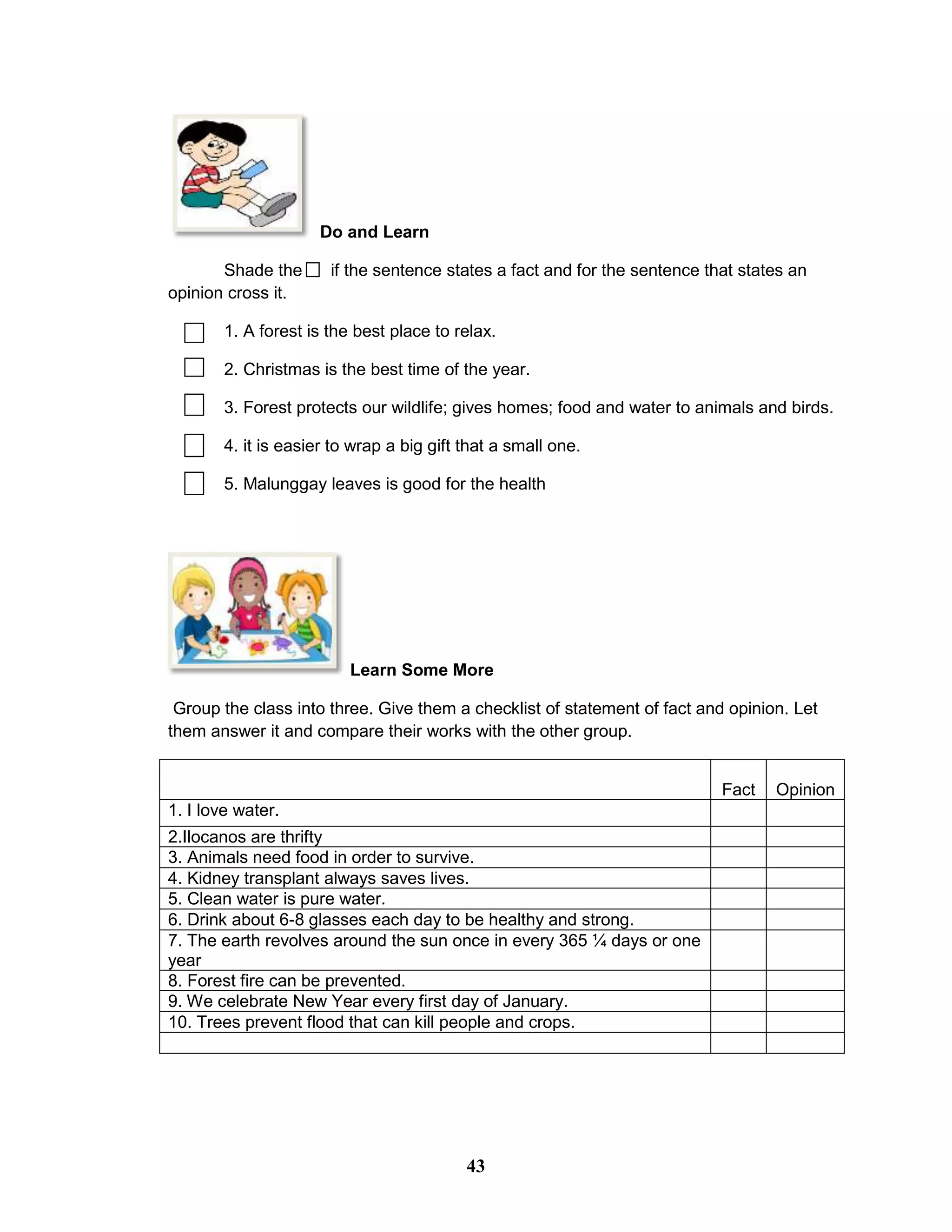 K TO 12 GRADE 5 LEARNER’S MATERIAL IN ENGLISH (Q1-Q4) | PDF