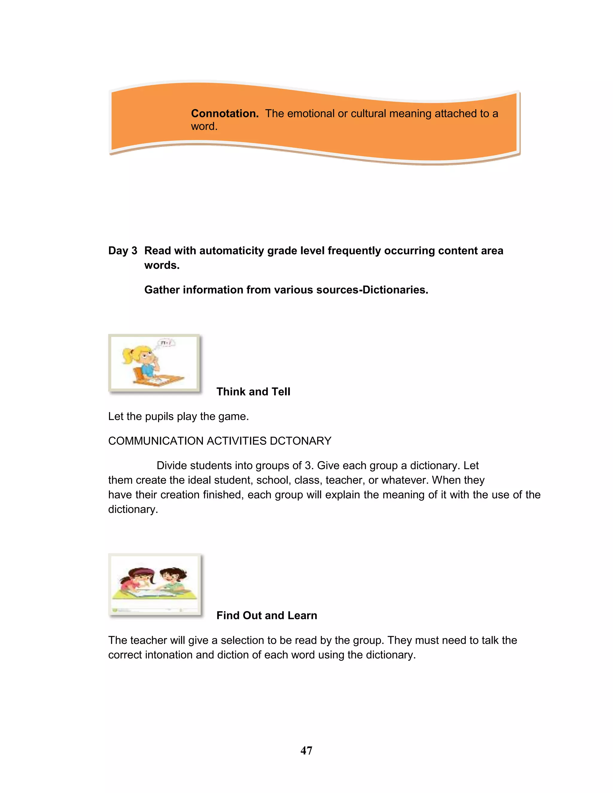 K TO 12 GRADE 5 LEARNER’S MATERIAL IN ENGLISH (Q1-Q4) | PDF
