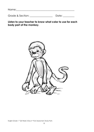 K TO 12 GRADE 1 LEARNING MATERIAL IN ENGLISH (Q3-Q4) | PDF